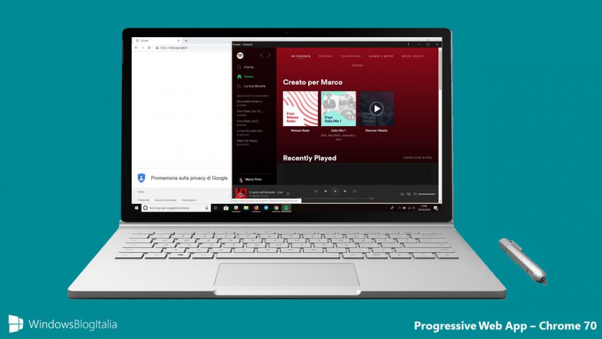 Come installare le Progressive Web App da Google Chrome su Windows 10