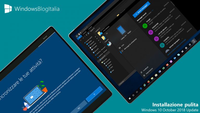 Come eseguire un'installazione pulita di Windows 10 October 2018 Update