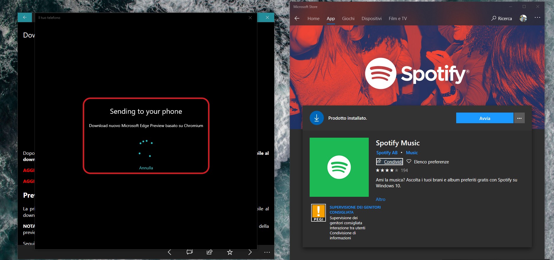 Come inviare link, foto e altri file da Windows 10 ad Android