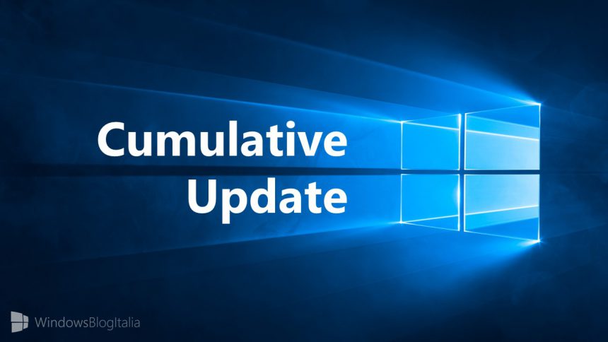 Disponibile un terzo aggiornamento cumulativo di maggio 2019 per Windows 10