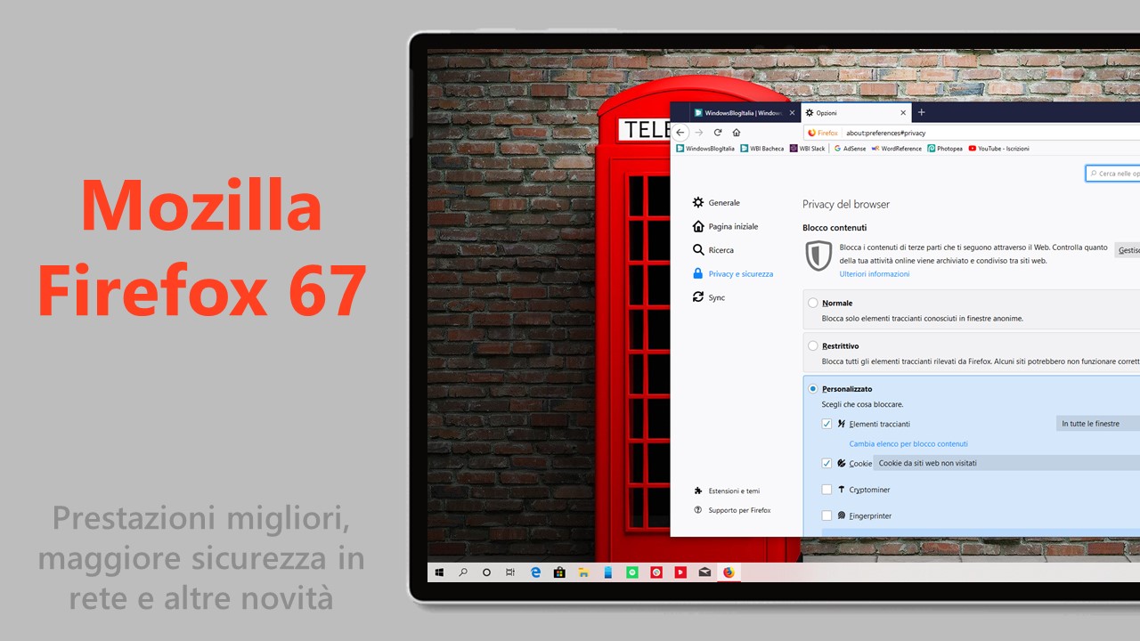 Disponibile Firefox 67, prestazioni migliori e maggiore sicurezza in rete