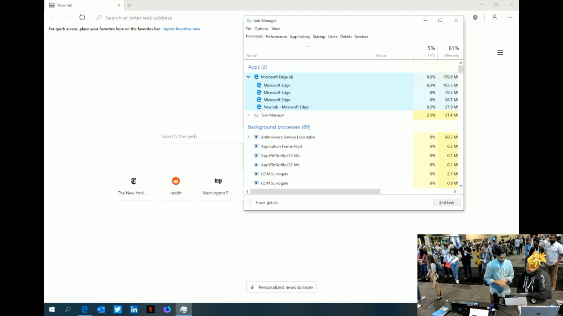 [video] Microsoft mostra il nuovo Edge in funzione su Windows 10 on ARM