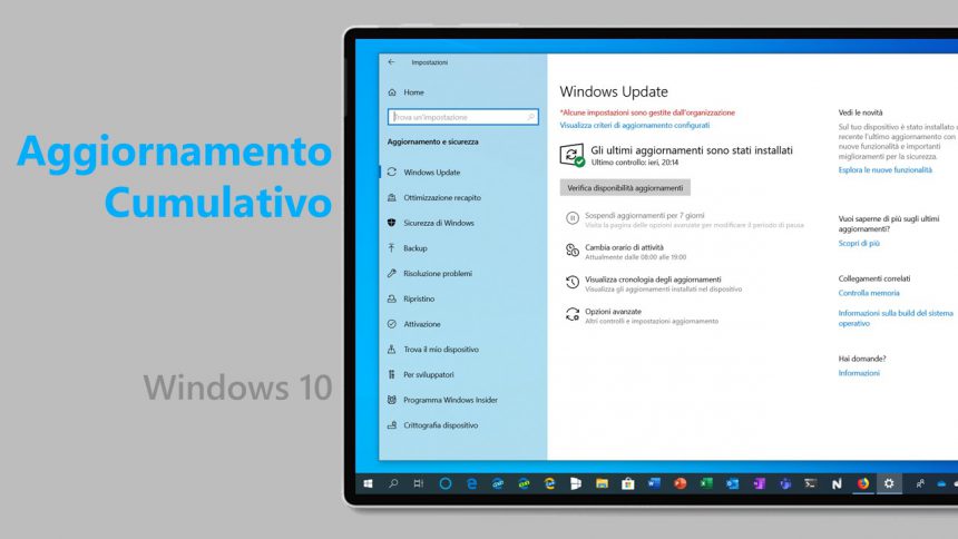 Disponibile un secondo aggiornamento cumulativo di maggio 2023 per Windows 10