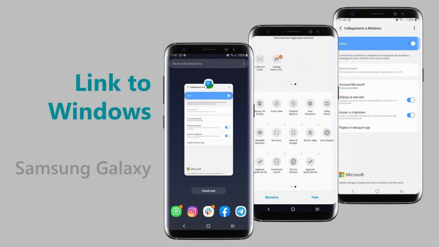 L'integrazione di Link to Windows in arrivo su tutti gli smartphone ...