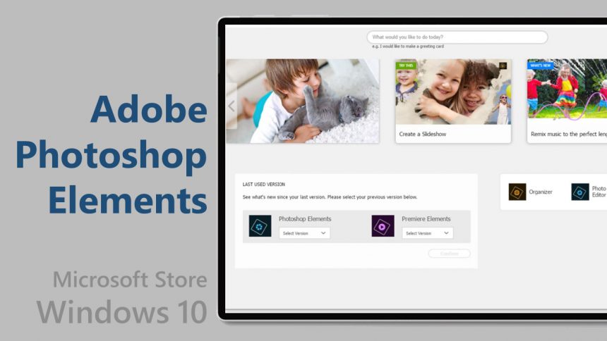 Download Adobe Photoshop Elements 2020 dal Microsoft Store - sconto del 40%