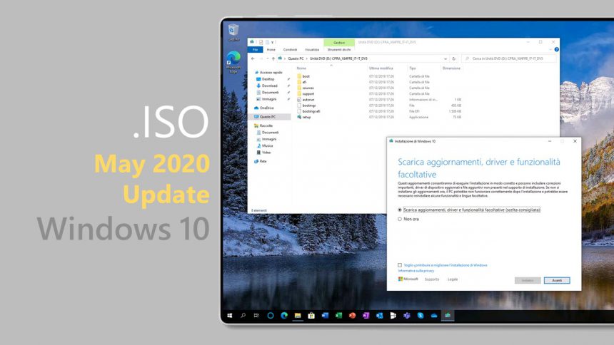 Download .ISO ufficiali di Windows 10 May 2020 Update