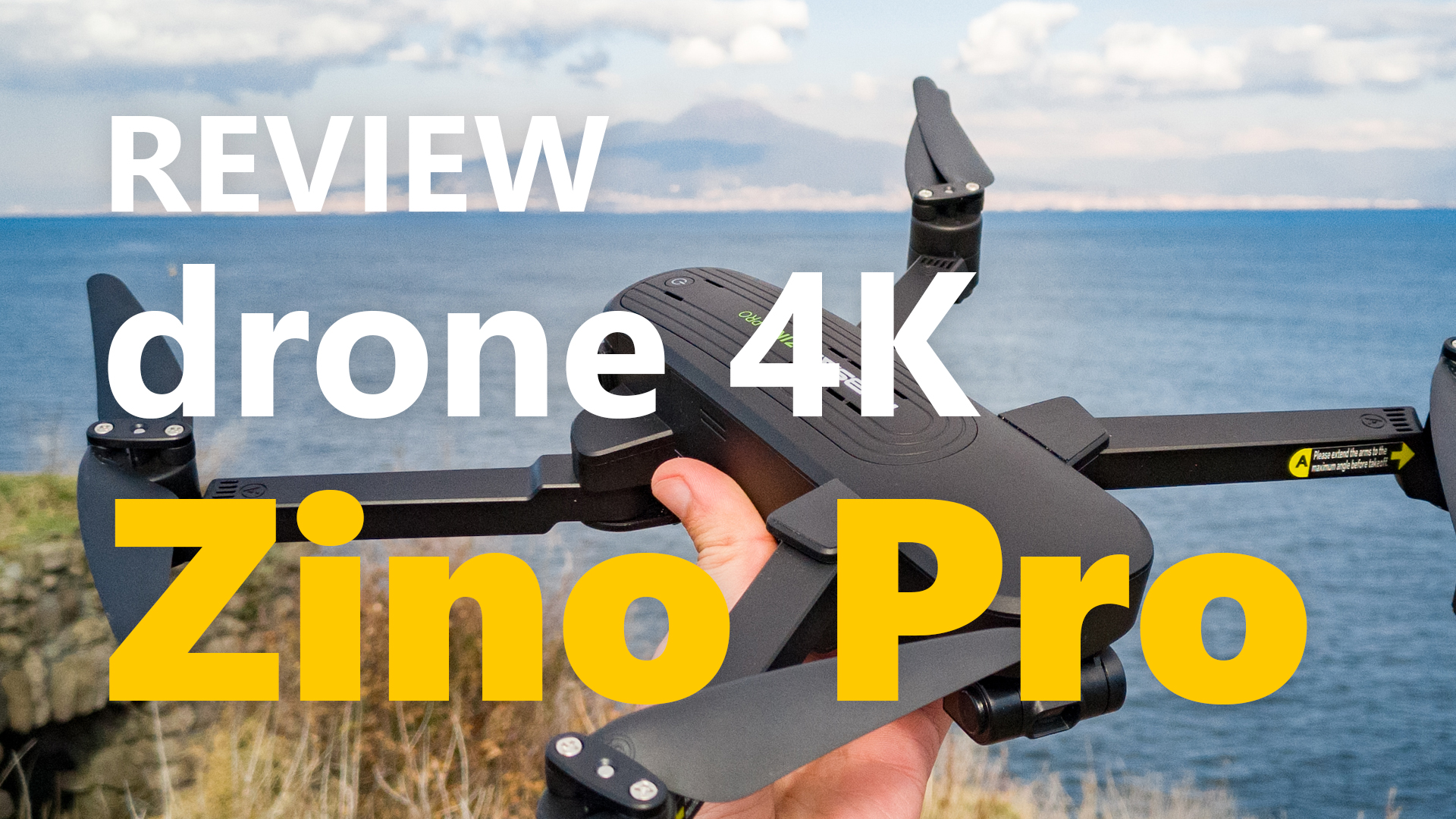 Video recensione drone 4K Hubsan Zino Pro da 290€