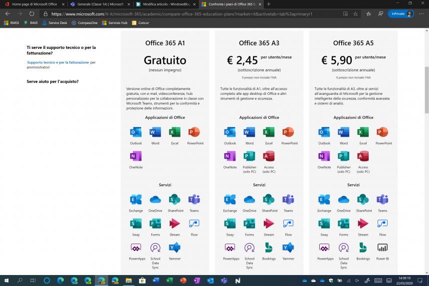 Attivazione e utilizzo gratis di Office 365 e Microsoft Teams per le scuole