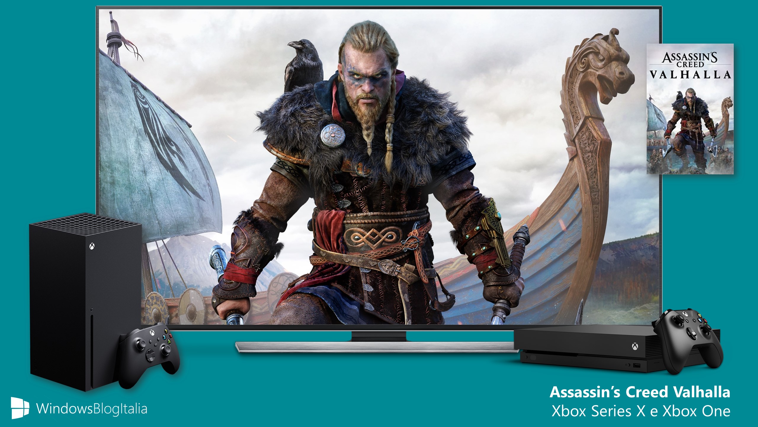 Preordine Assassin's Creed Valhalla per Xbox Series X e Xbox One