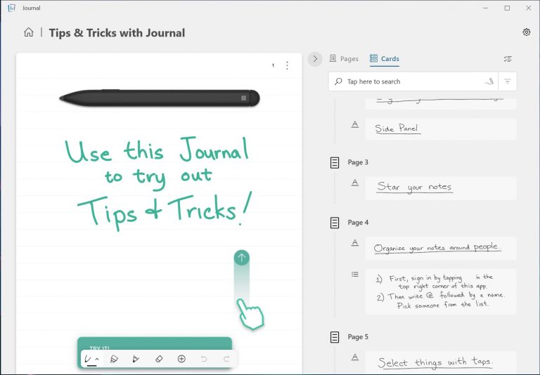 Download Microsoft Journal, un vero e proprio diario digitale in un'app
