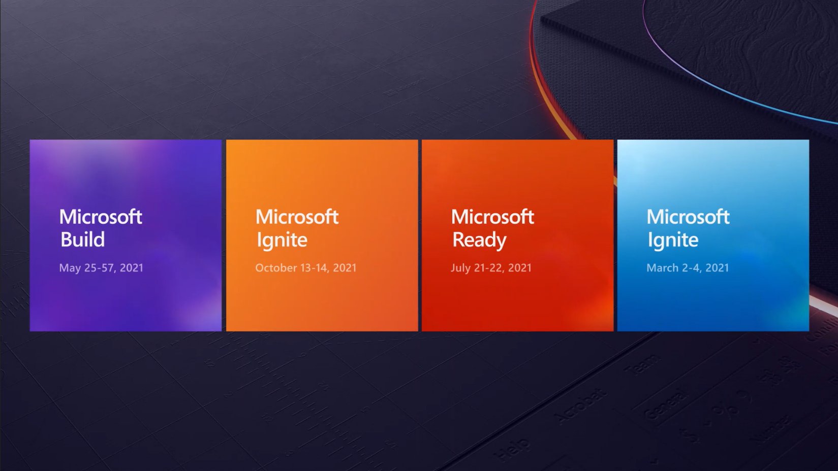 Ufficiale: Microsoft Build 2021 in programma dal 25 al 27 maggio