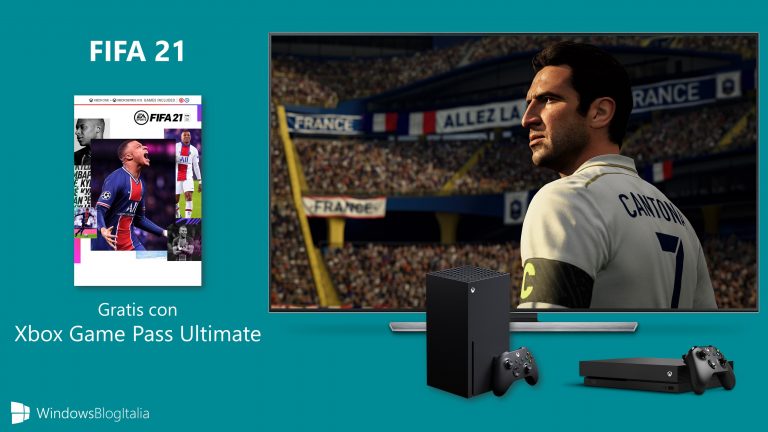 FIFA 21 gratis per chi ha un abbonamento Xbox Game Pass