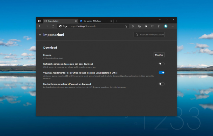 Ora potete visualizzare documenti Office senza scaricarli su Microsoft Edge
