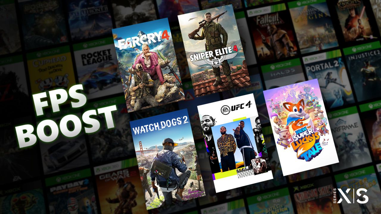 Ecco tutti i giochi Xbox con supporto FPS Boost fino a 120hz