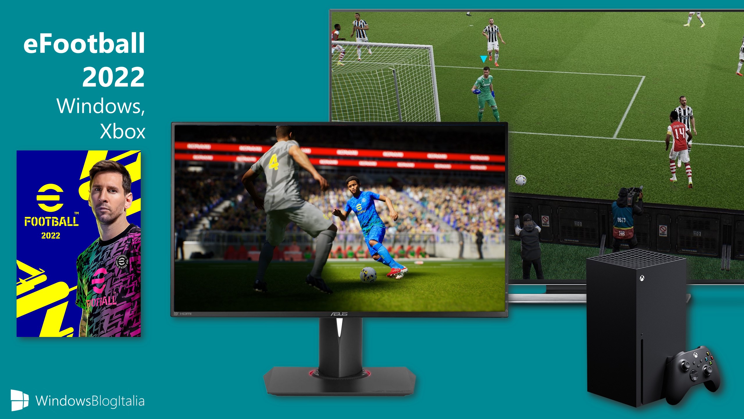 Download eFootball 2022 gratis per Xbox e PC Windows