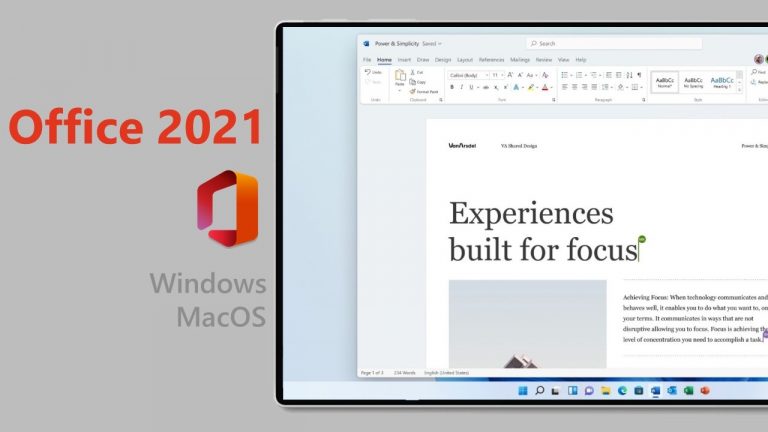 Office 2021 disponibile a partire da oggi per Windows e Mac