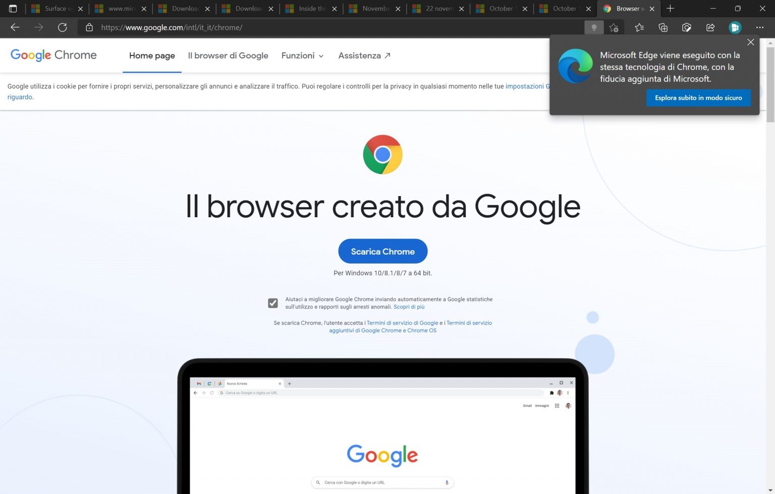 "Edge è meglio di Chrome", ecco come Microsoft prova a convincere gli ...