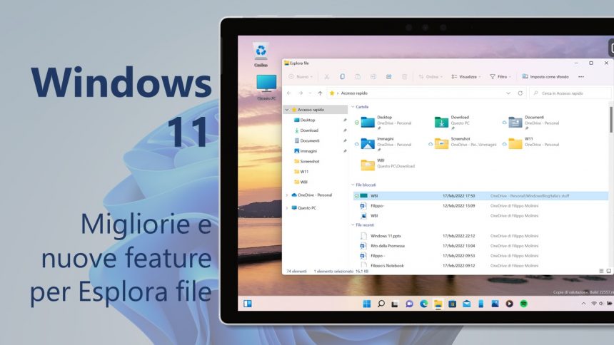 Spazio su OneDrive, anteprima cartelle e altre migliorie in arrivo in ...