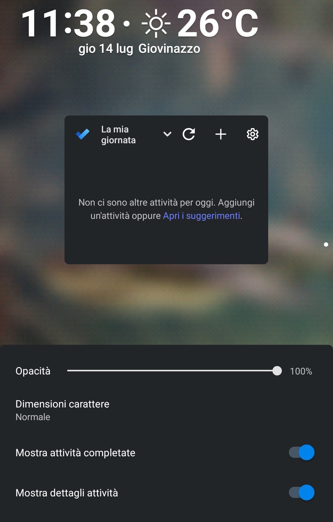 Microsoft To Do per Android migliora la personalizzazione del widget