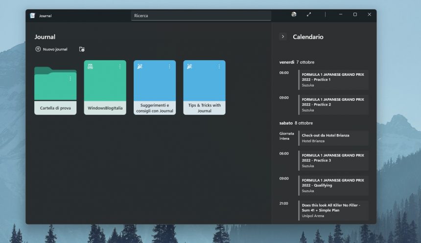 Microsoft Journal per Windows introduce il miglioramento automatico ...