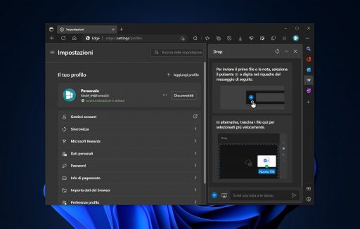 Microsoft sta testando una funzione di condivisione file e screenshot ...