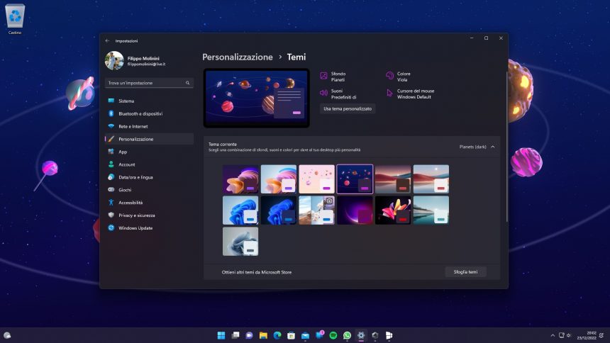 Come abilitare i nuovi, bellissimi temi nascosti di Windows 11 SE