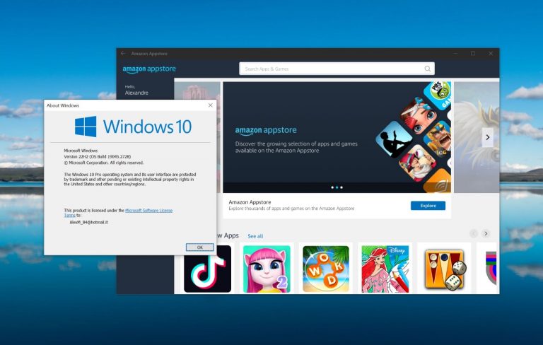 Come installare il sottosistema Android anche su Windows 10