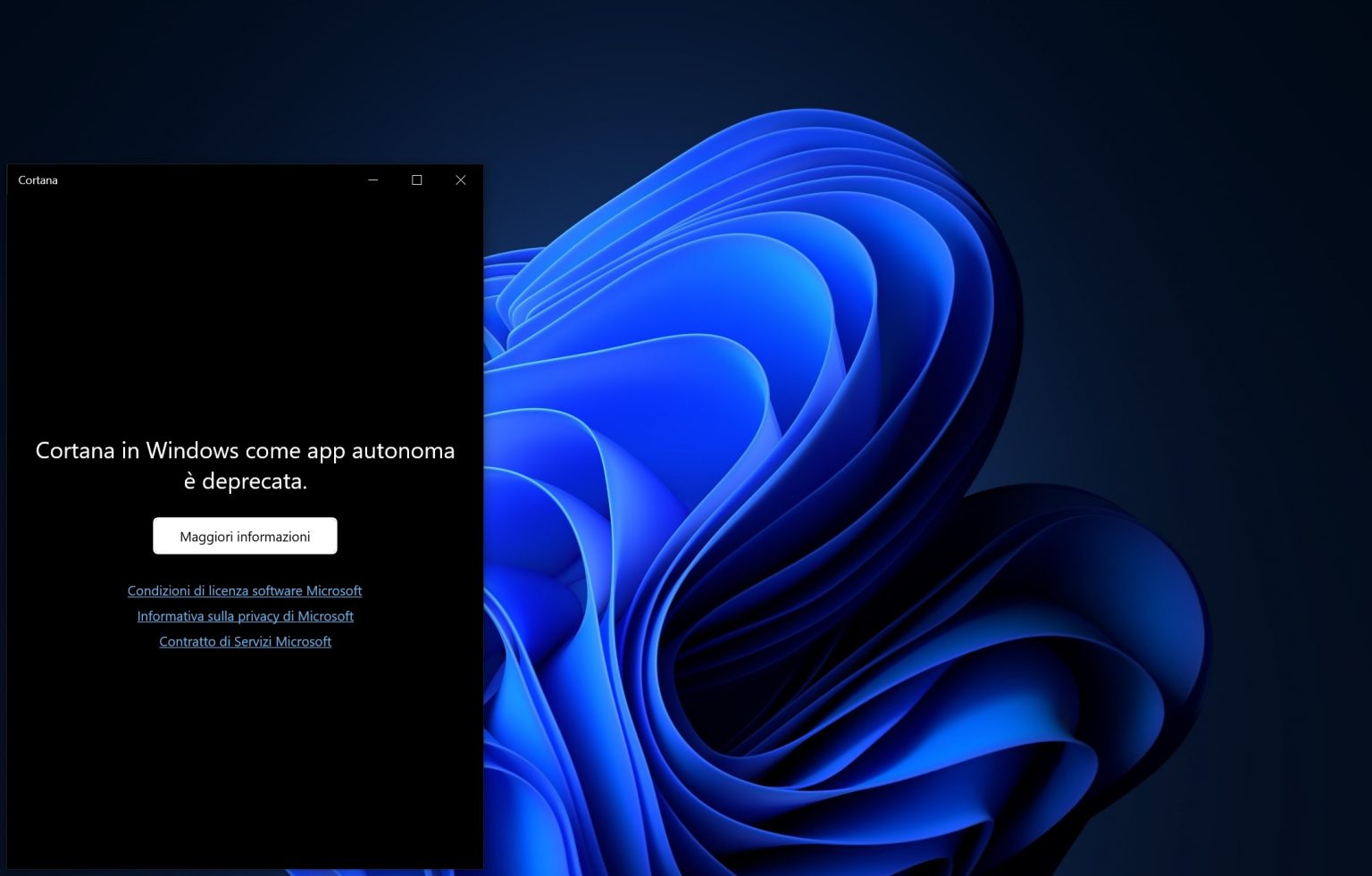 L'app di Cortana per Windows si aggiorna per l'ultima volta! - deprecata