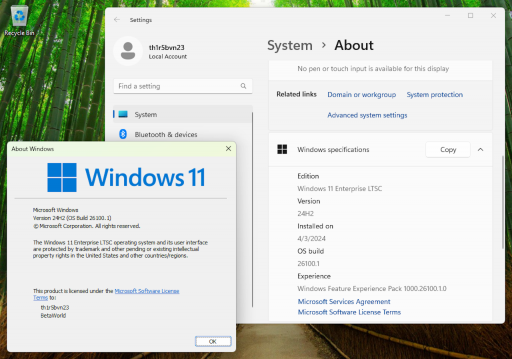 Download ISO Windows 11 24H2 LTSC