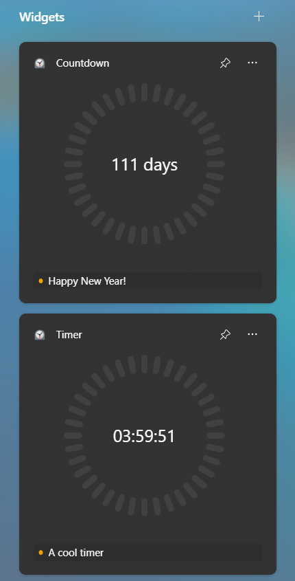 Sveglie e orologio per Windows introduce il widget per Countdown e Timer