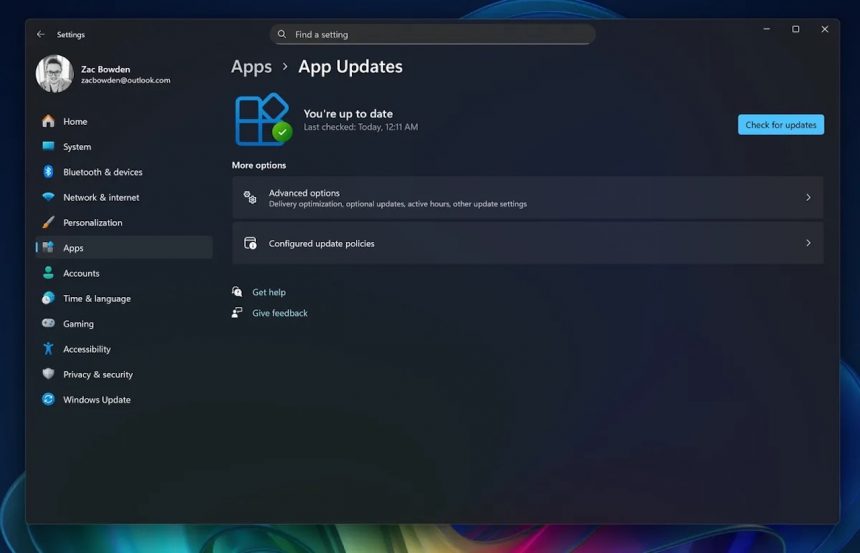 Microsoft porta anche gli aggiornamenti delle app in Windows Update ...