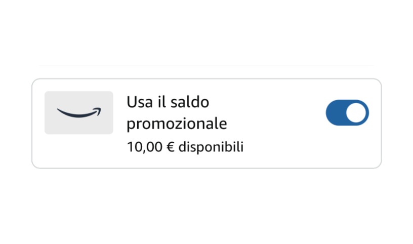 Come riscattare questo codice sconto Amazon di 10€